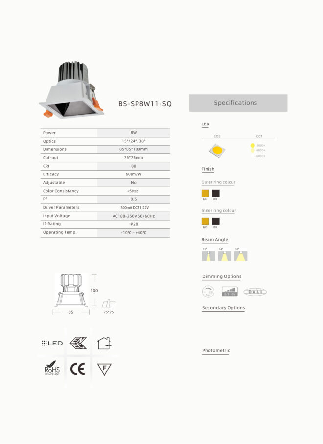 Spotlight with T1 Module – bestar
