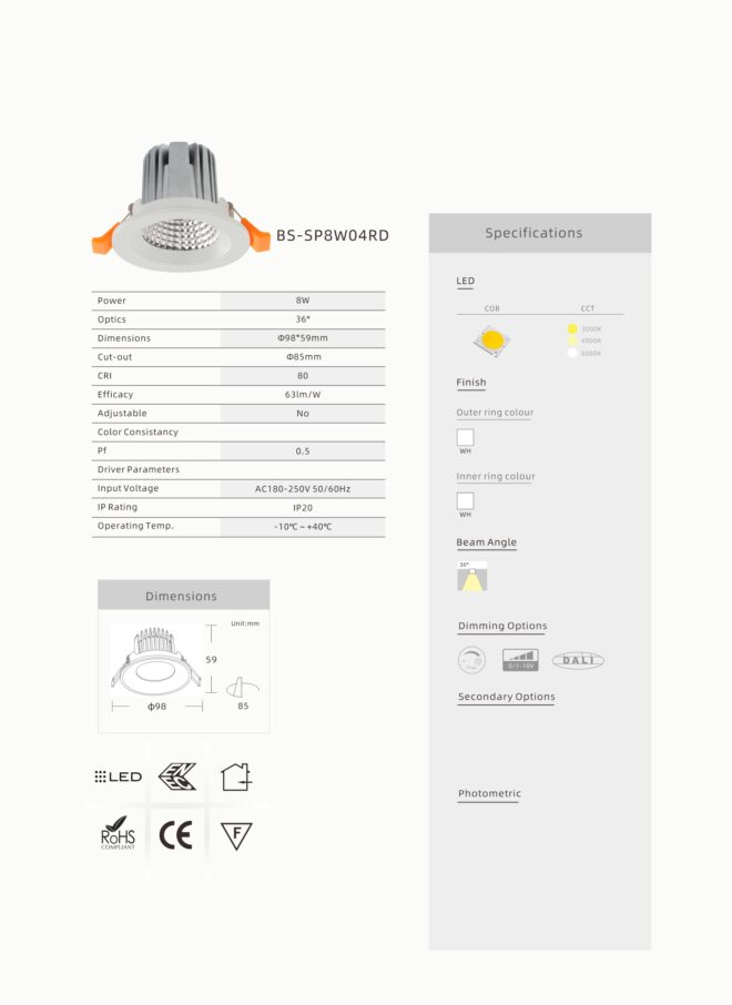 Spotlight with T1 Module – bestar